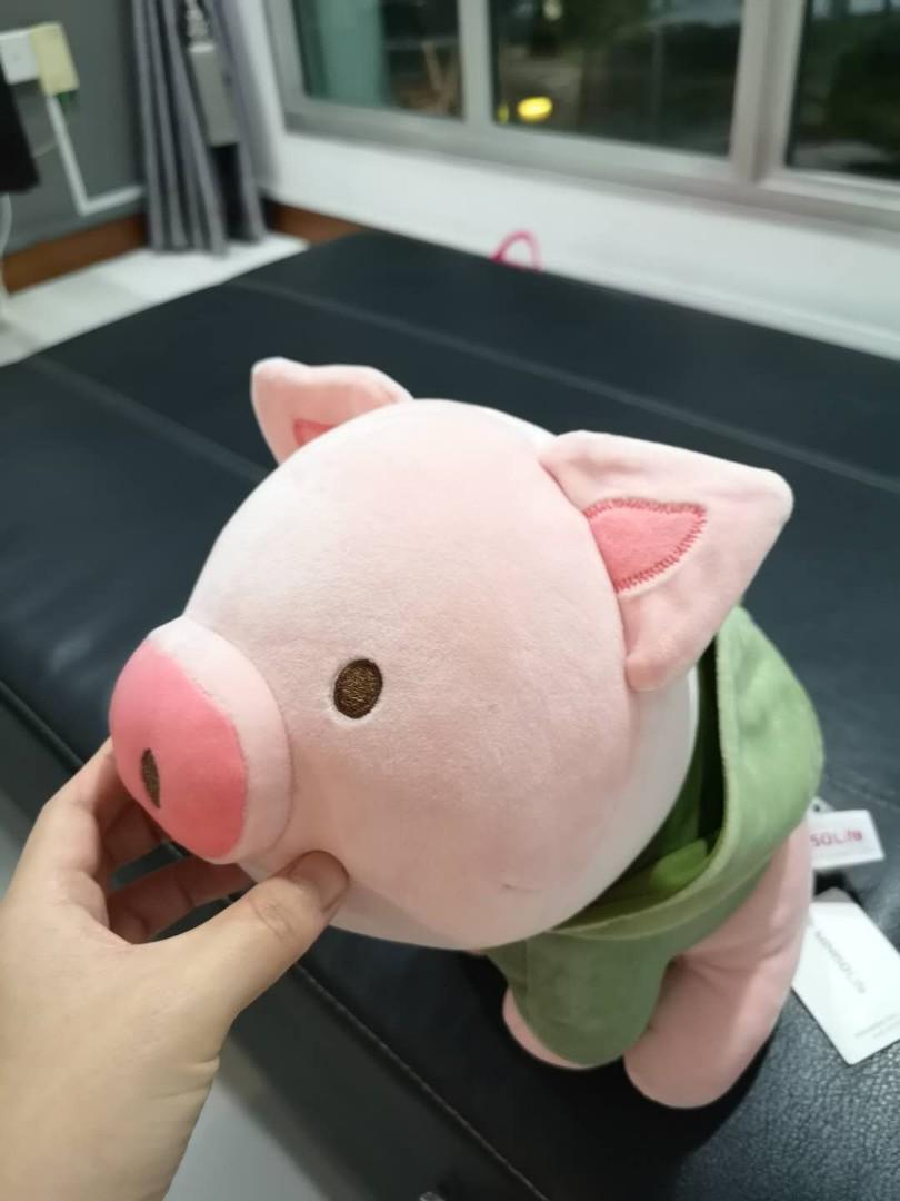 Miniso pig doll (new with tag), Hobbies & Toys, Toys & Games on Carousell