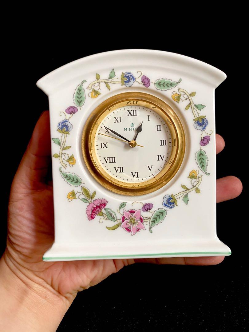 Minton Haddon Hall Trellis Clock, Hobbies & Toys, Memorabilia ...