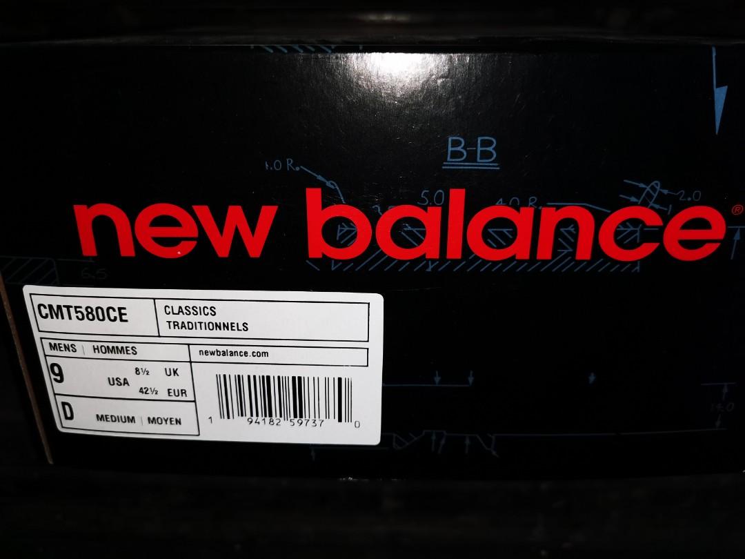 Nb 580 grey play with grey, Men's Fashion, Footwear, Sneakers on Carousell