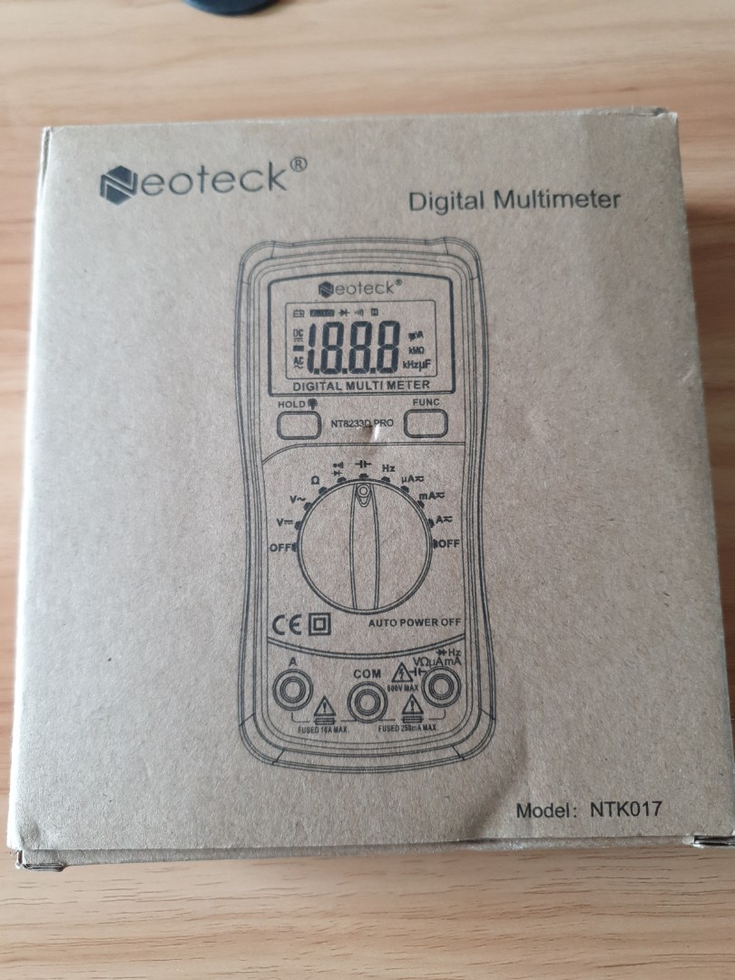 Neoteck Digital Multimeter, Health & Nutrition, Health Monitors ...