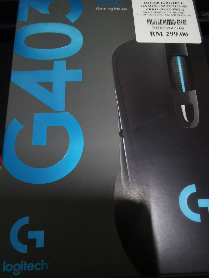 New Logitech G403 Hero Computers And Tech Parts And Accessories Mouse