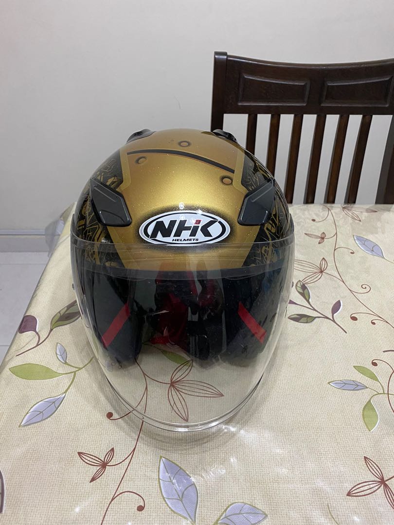 NHK helmet, Motorcycles, Motorcycle Accessories on Carousell