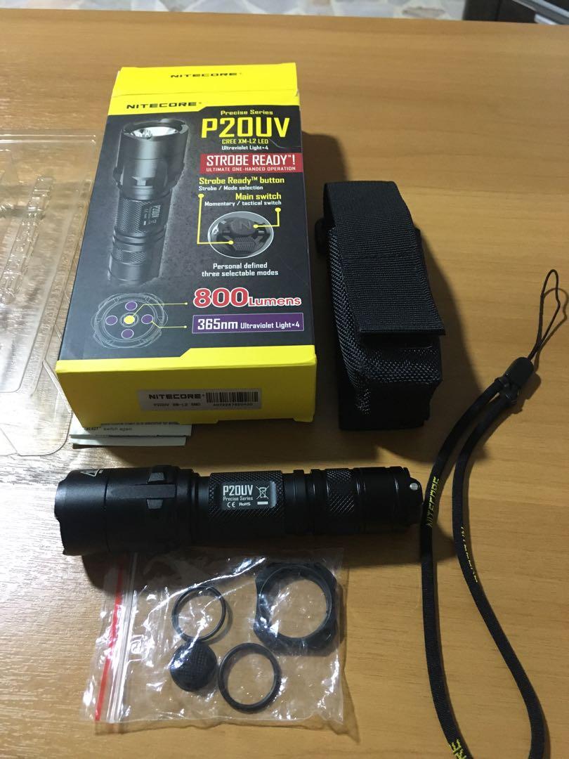 Nitecore P20UV Flashlight, Mobile Phones & Gadgets, Mobile & Gadget Accessories, Power Banks ...