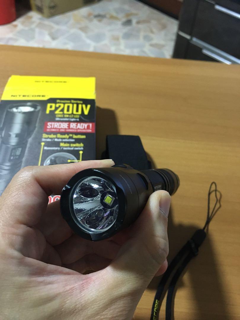 Nitecore P20UV Flashlight, Mobile Phones & Gadgets, Mobile & Gadget Accessories, Power Banks ...