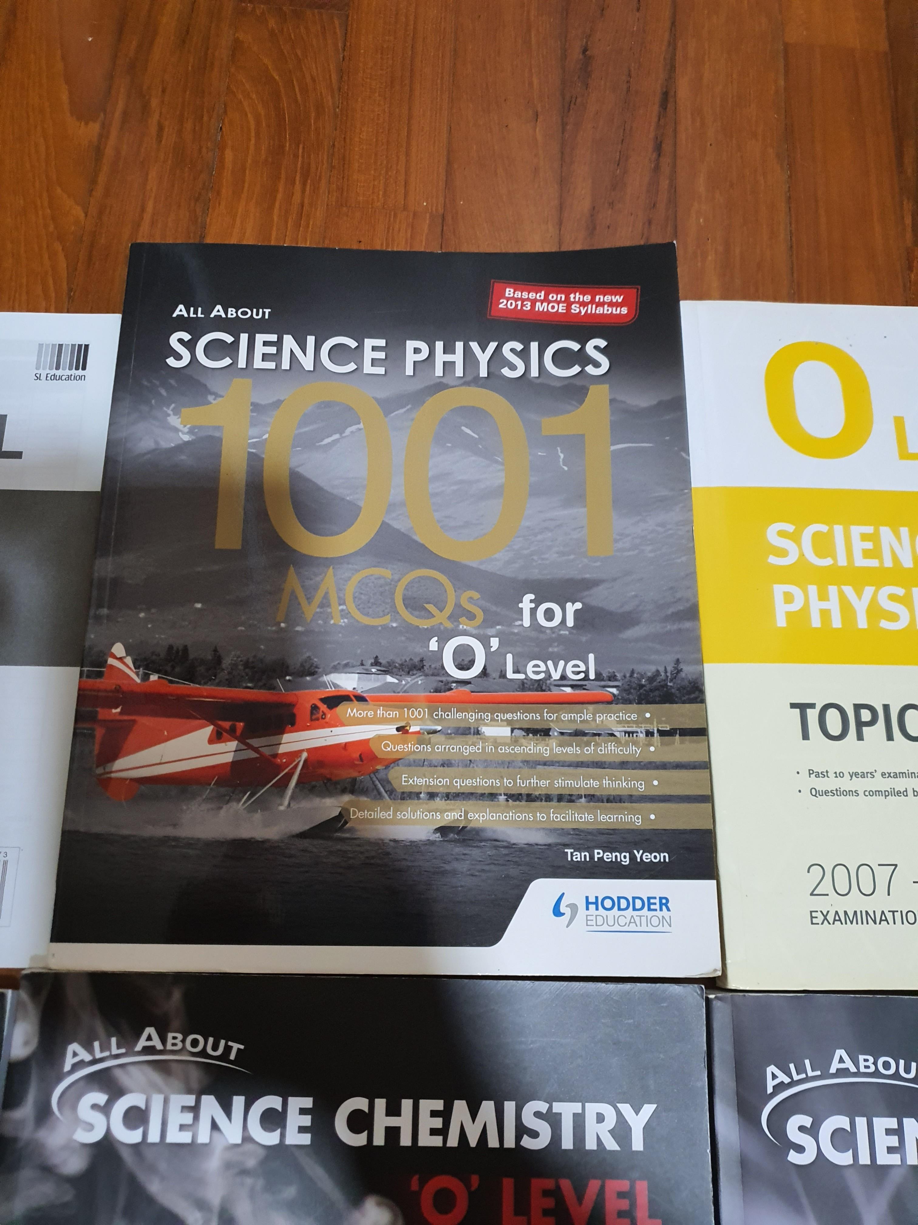 O Level Textbooks : Physics and Chemistry, Books & Stationery ...