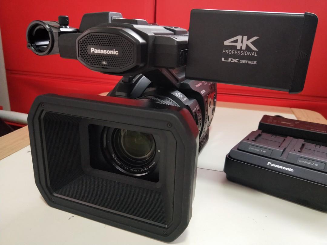 Panasonic AG-UX180 4K Professional Camcorder, Photography, Video ...