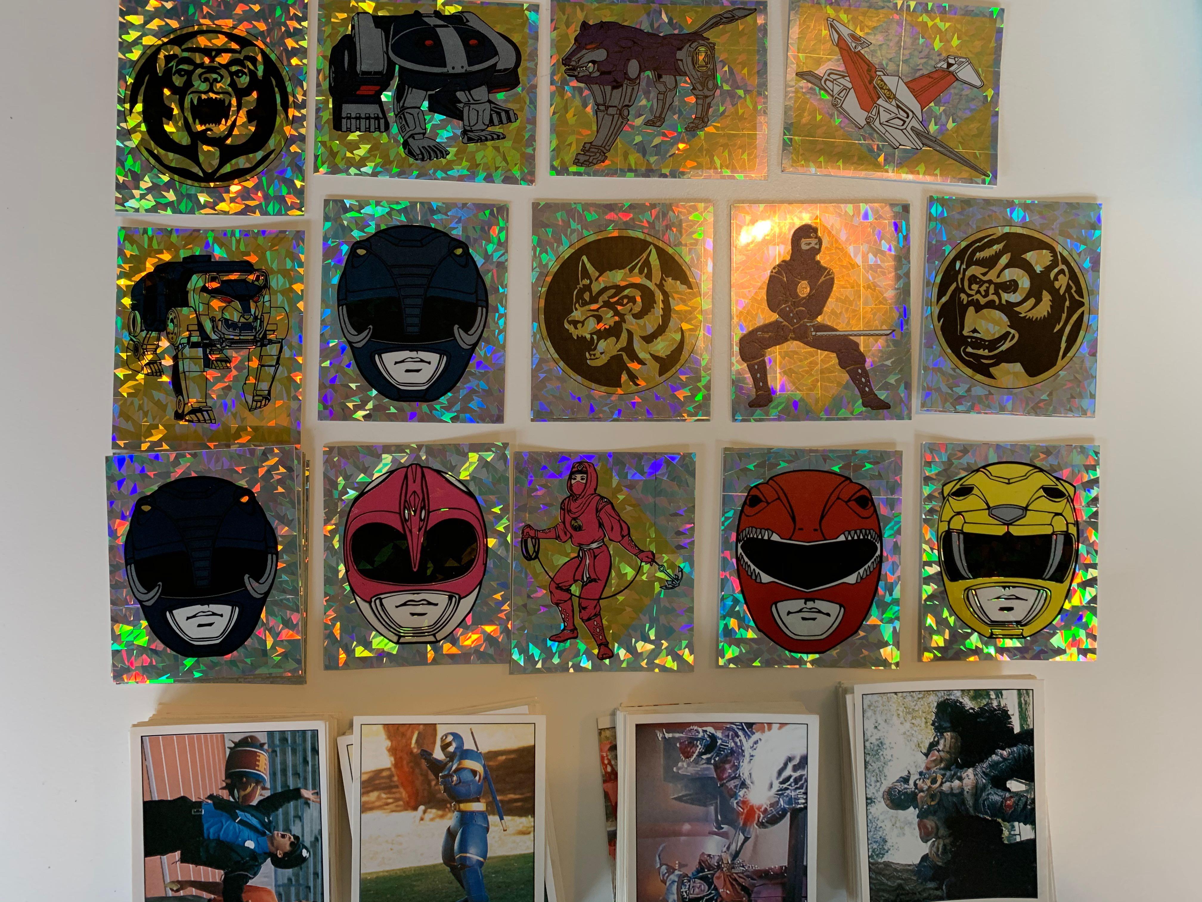 Power Rangers Panini Stickers ( 248 including 22 shiny ), Hobbies ...