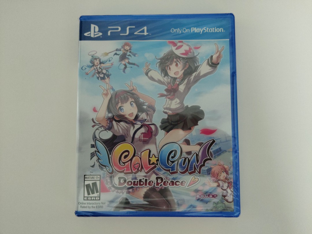 Sealed PS4 Gal Gun : Double Peace ; Galgun 1; Gal*gun Double Peace ...