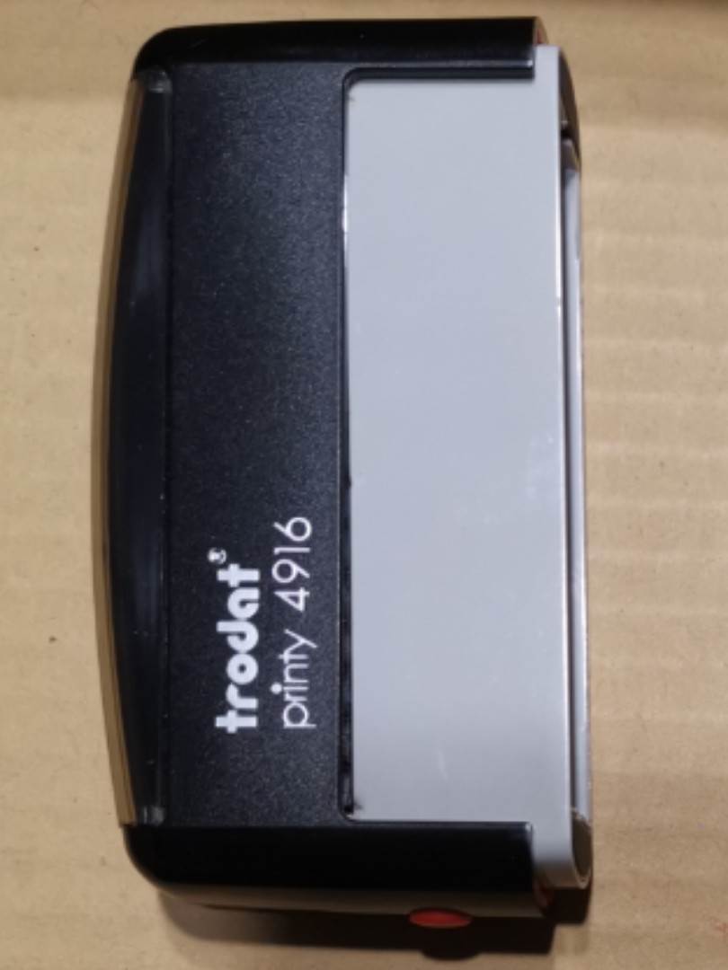 Self-inking Stamp - BLANK, Hobbies & Toys, Stationery & Craft, Craft ...