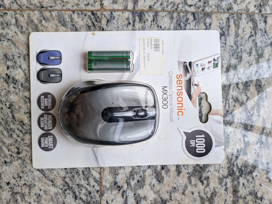 Sensonic MX300 Wireless Mouse, Computers & Tech, Parts & Accessories ...