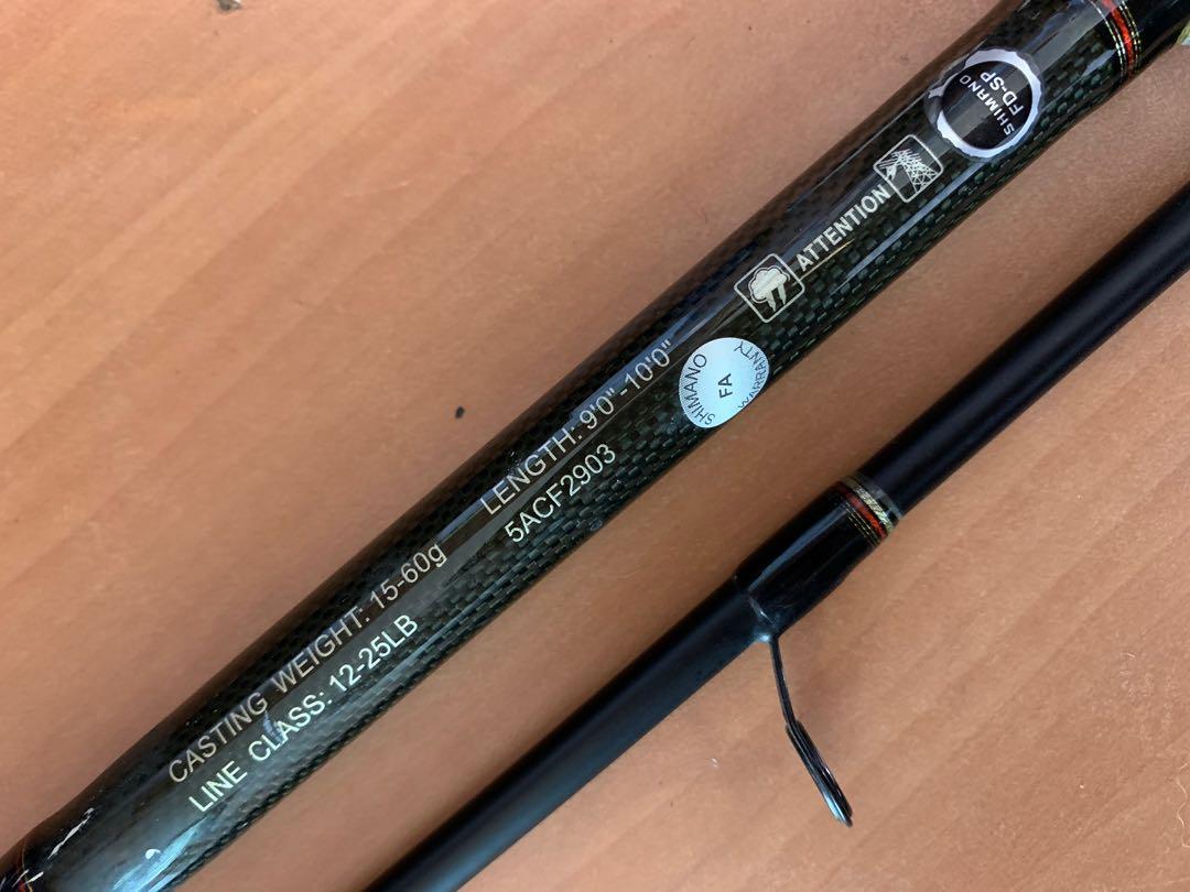 Shimano bassterra 9/10 feet rod, Sports Equipment, Fishing on Carousell
