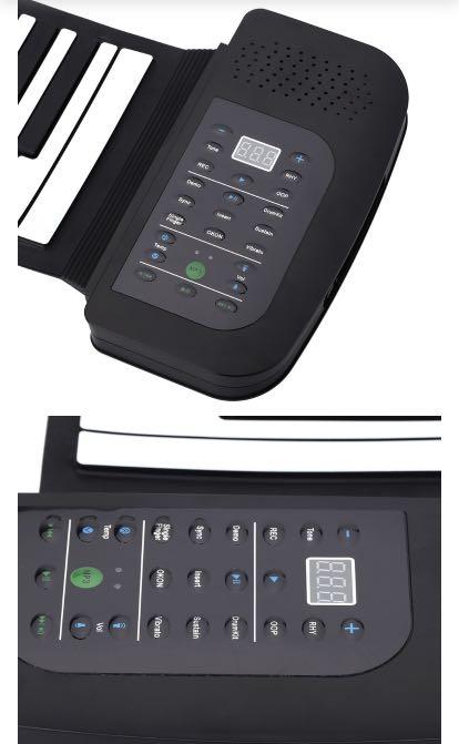 Silicon Flexible 88 Keys Roll Up Piano, Hobbies & Toys, Music & Media, Musical Instruments on ...