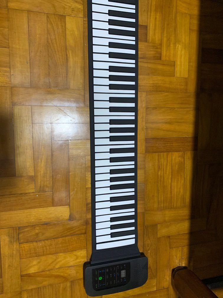 Silicon Flexible 88 Keys Roll Up Piano, Hobbies & Toys, Music & Media ...