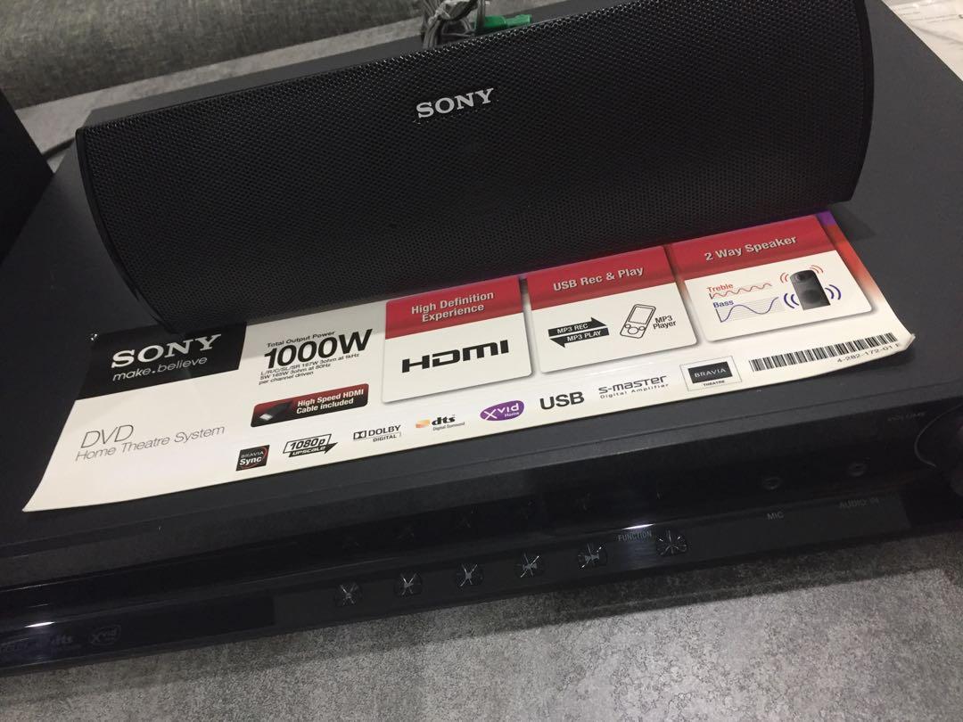 Sony Home theatre HBD- DZ 940K, Audio, Soundbars, Speakers & Amplifiers ...