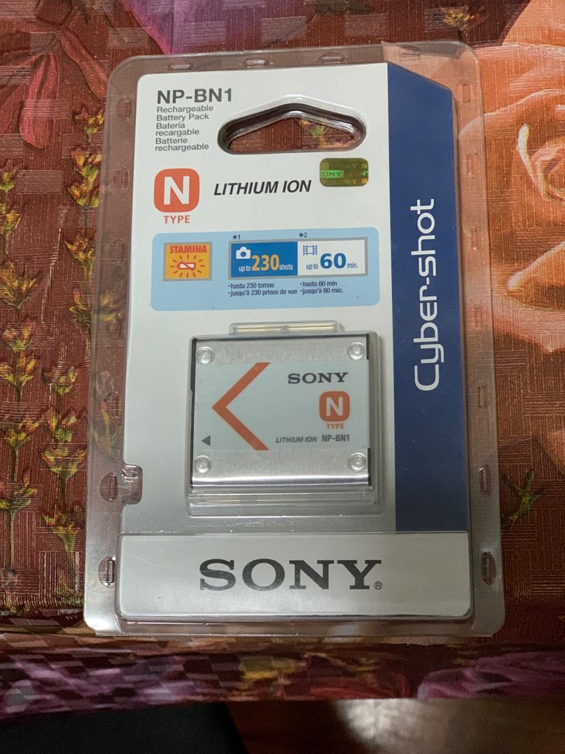 Sony NP-BN1 battery, Photography, Photography Accessories, Batteries ...