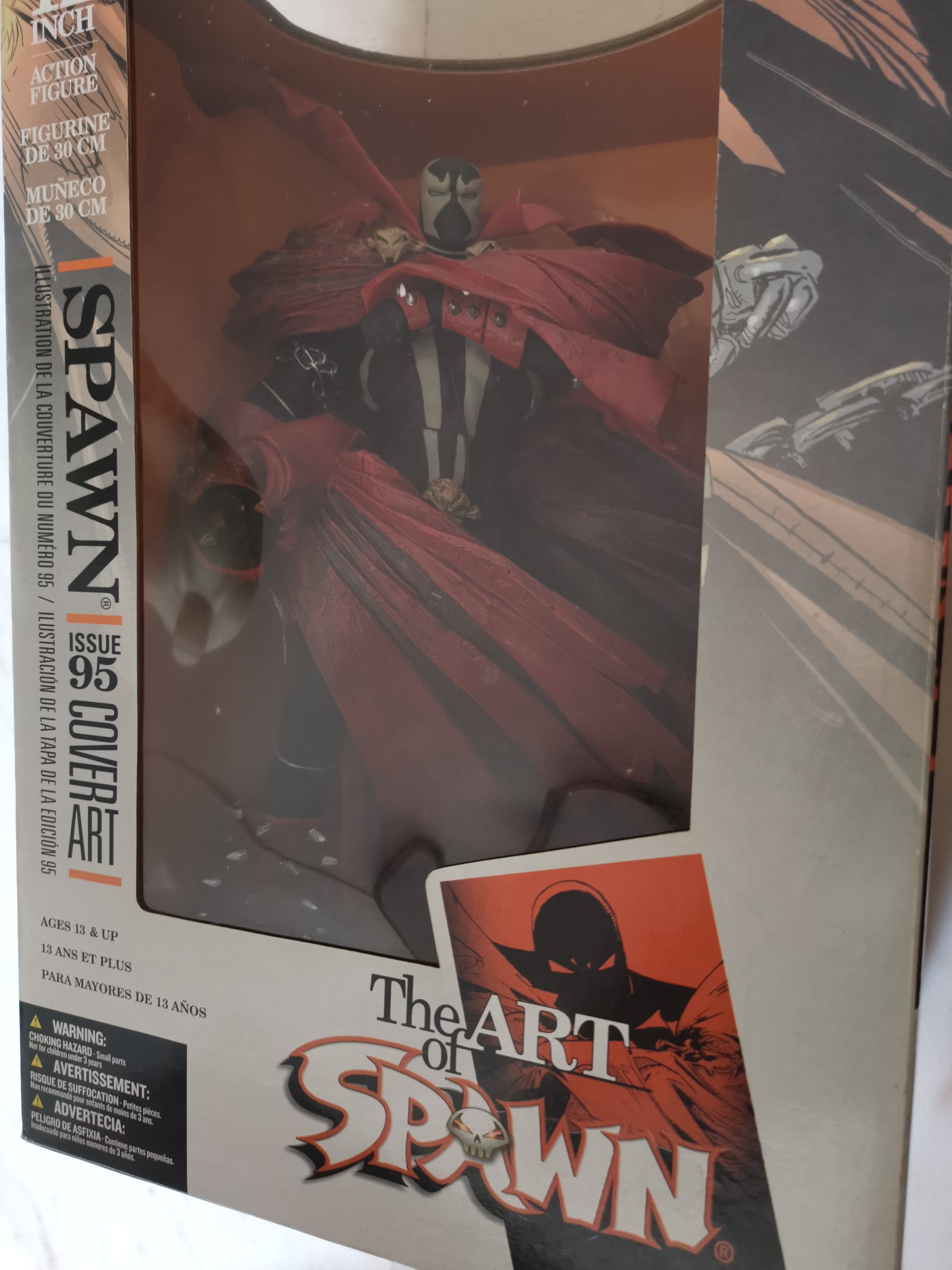 Spawn 12 inch Art Of Spawn issue 95, Toys & Games, Bricks & Figurines ...