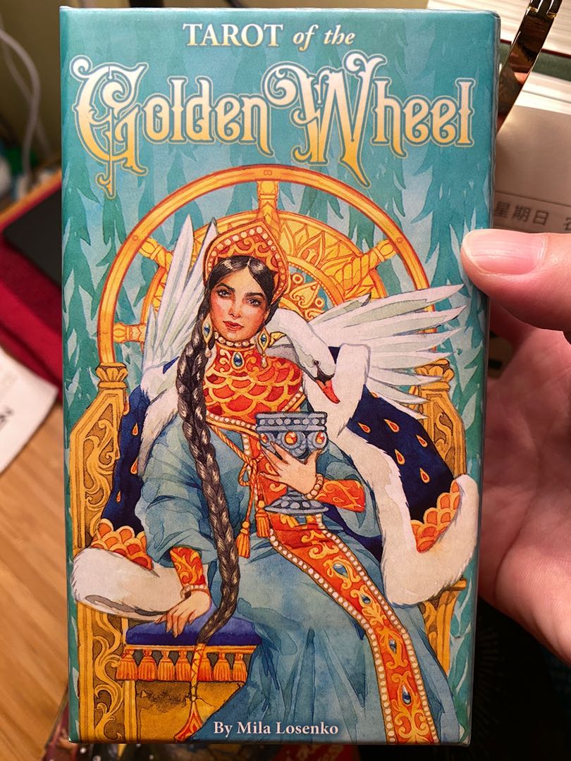 Tarot of the Golden Wheel, Hobbies & Toys, Toys & Games on Carousell