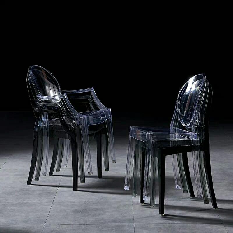 (Preorder) Transparent Ghost Chair, Furniture & Home Living, Furniture ...