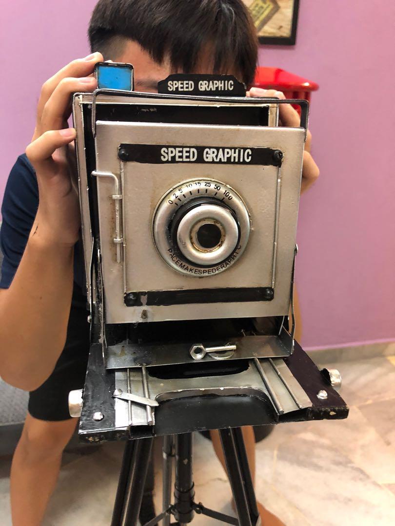 Vintage camera replica, Furniture & Home Living, Home Decor, Clocks on ...