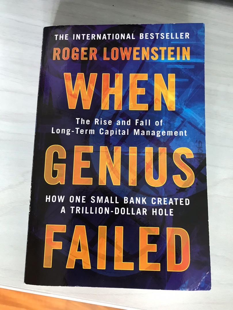 When genius failed, Hobbies & Toys, Books & Magazines, Fiction & Non ...