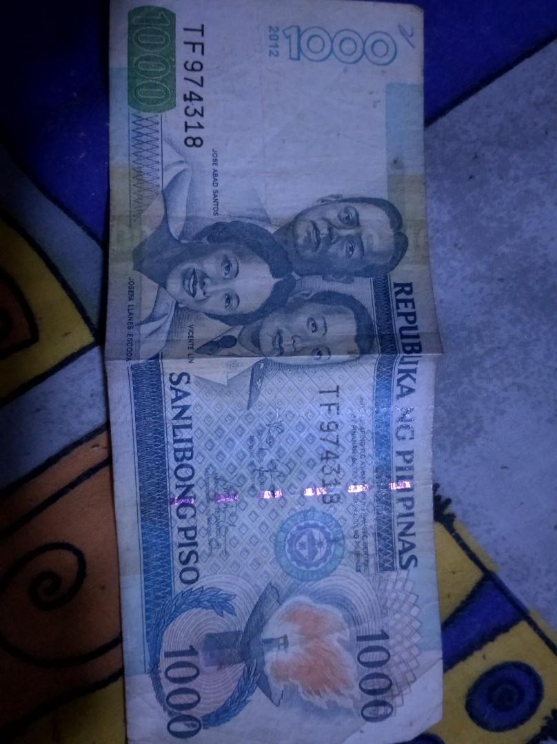 1000 peso bill philippine money, Hobbies & Toys, Memorabilia ...