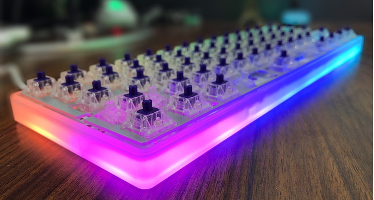 60% Frosted Acrylic Keyboard, Computers & Tech, Parts & Accessories ...