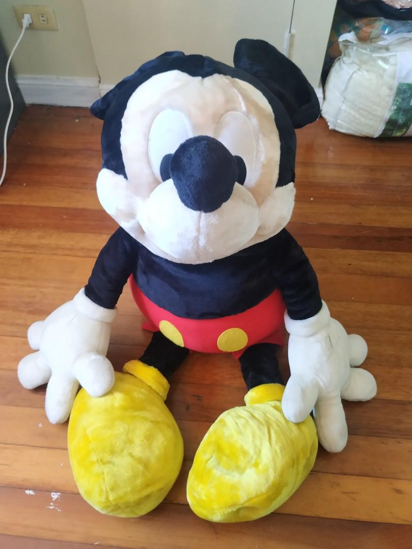 Big Mickey Mouse Plush, Hobbies & Toys, Toys & Games on Carousell