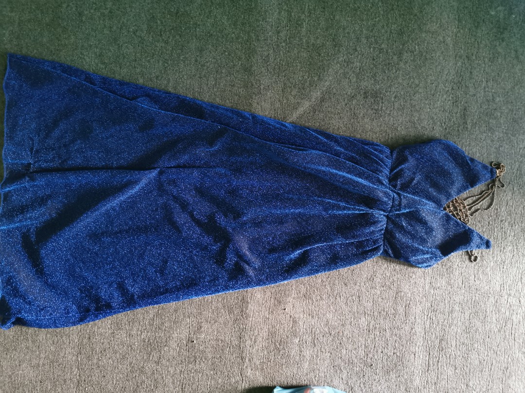 Blue Gown Night Gown Fesyen Wanita Pakaian Wanita Gaun Rok On blue-gown-night-gown-fesyen-wanita-pakaian-wanita-gaun-rok-on