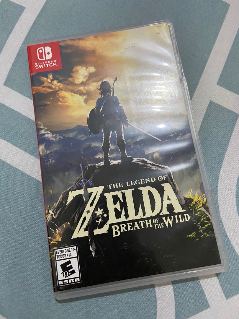 BOTW ZELDA Nintendo Switch Game, Video Gaming, Video Games, Nintendo on ...