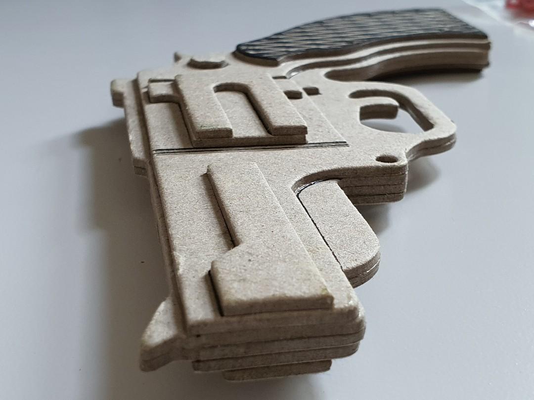 Cardboard Rubberband Gun / Rubber band Shooter from Taiwan Cardboard ...