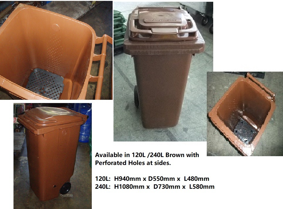 COMPOST/COMPOSE bin Convert Trash to fertilizer Waste Bin (Food Waste ...