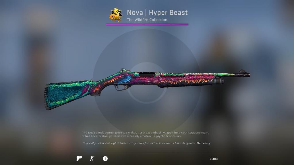 CSGO Nova | Hyper Beast (Field-Tested) _csgo skins _csgo nova skin ...