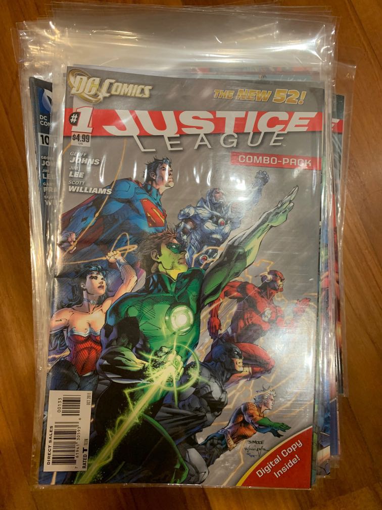 DC Comics Justice League Comics Issue #1-52, Hobbies & Toys, Books ...