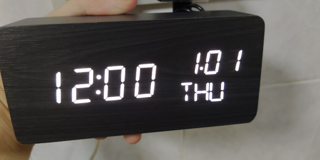 Digital clock., TV & Home Appliances, TV & Entertainment, Entertainment ...