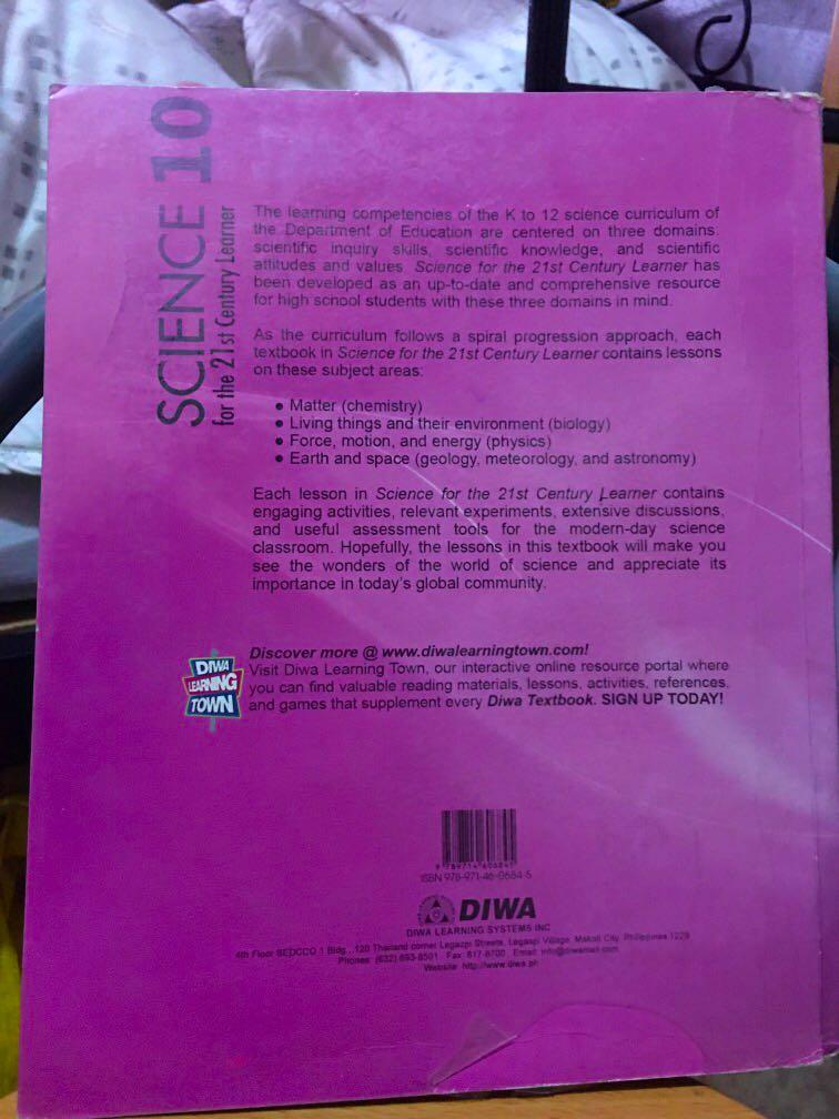 DIWA TEXTBOOKS: Science for 21st Century Learners, Hobbies & Toys ...