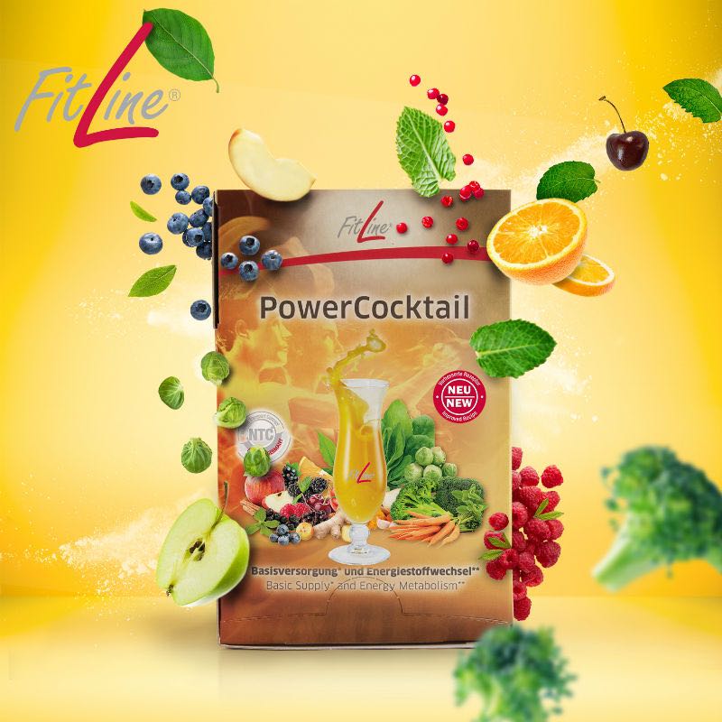 Fitline power cocktail nutrition drink, Health & Nutrition, Health ...