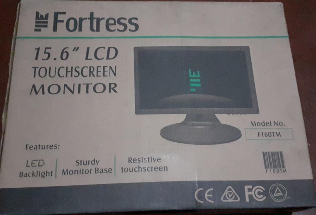 Fortress 15.6 LCD TOUCHSCREEN MONITOR, Computers & Tech, Parts ...