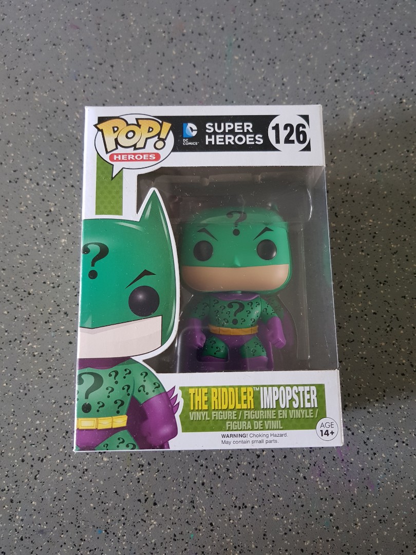 Funko The Riddler Impopster, Hobbies & Toys, Toys & Games on Carousell
