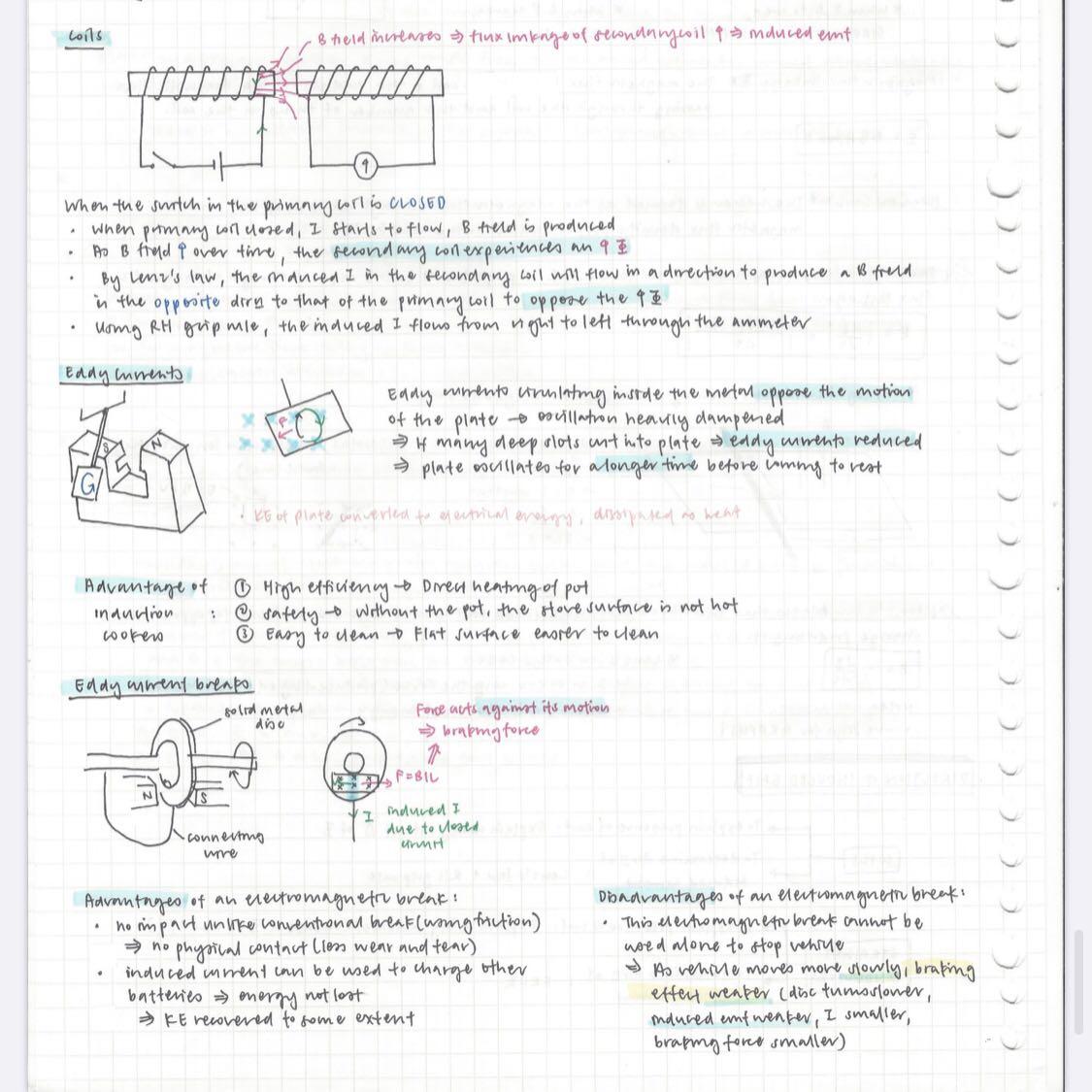 H2 Physics A level notes by straight A RI graduate, Hobbies & Toys ...