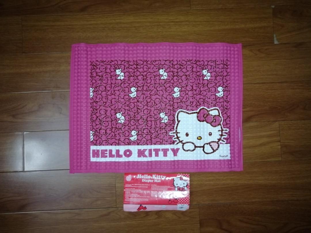 Hello Kitty diaper change mat, Babies & Kids, Bathing & Changing ...