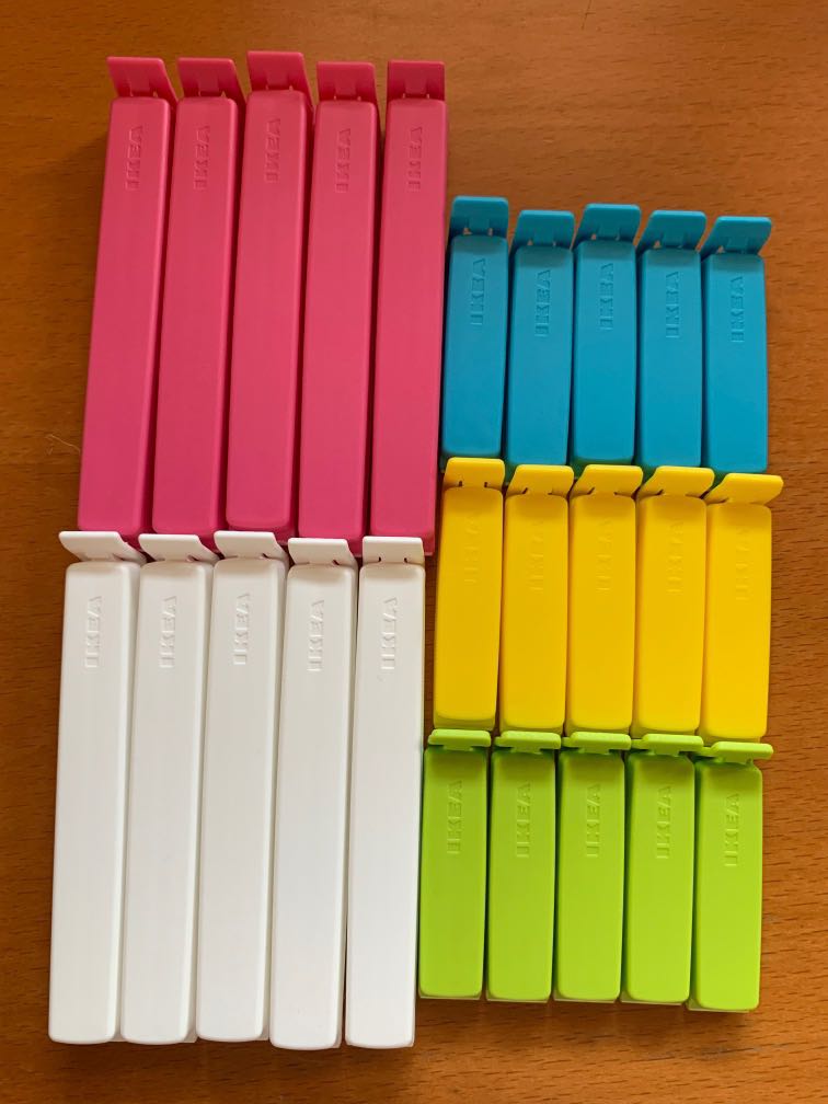 IKEA sealing clips (Brand New), Furniture & Home Living, Kitchenware ...
