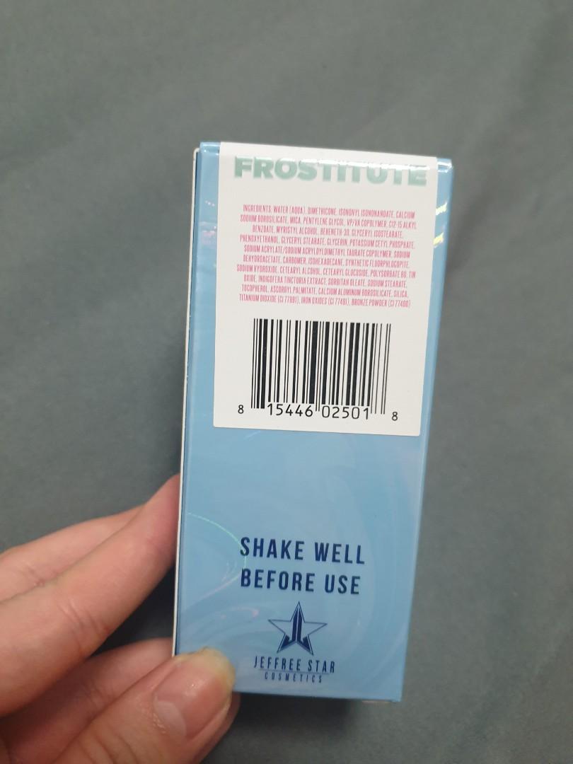 Jeffree Star Cosmetics Liquid Frost - Frostitute, Beauty & Personal ...
