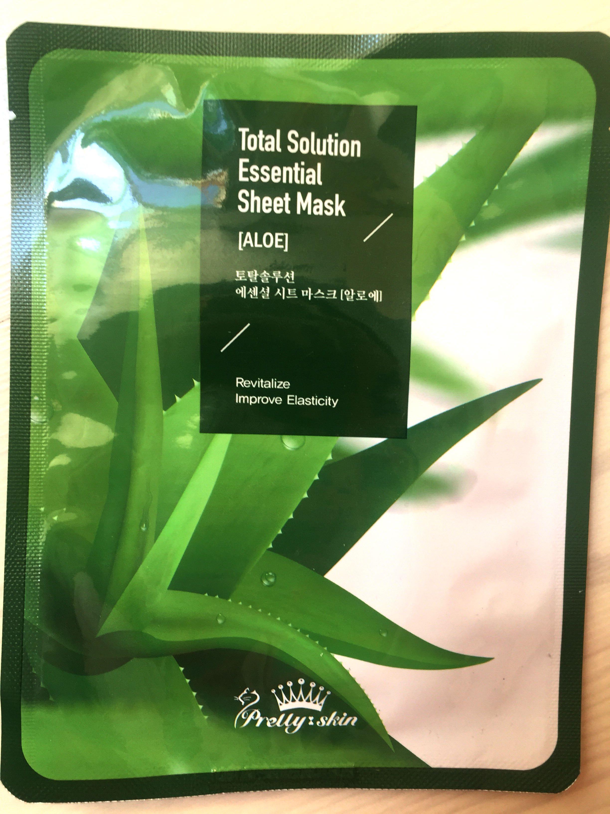 Lebelage or Total Solution Essential sheet Korea facial masks, Beauty ...