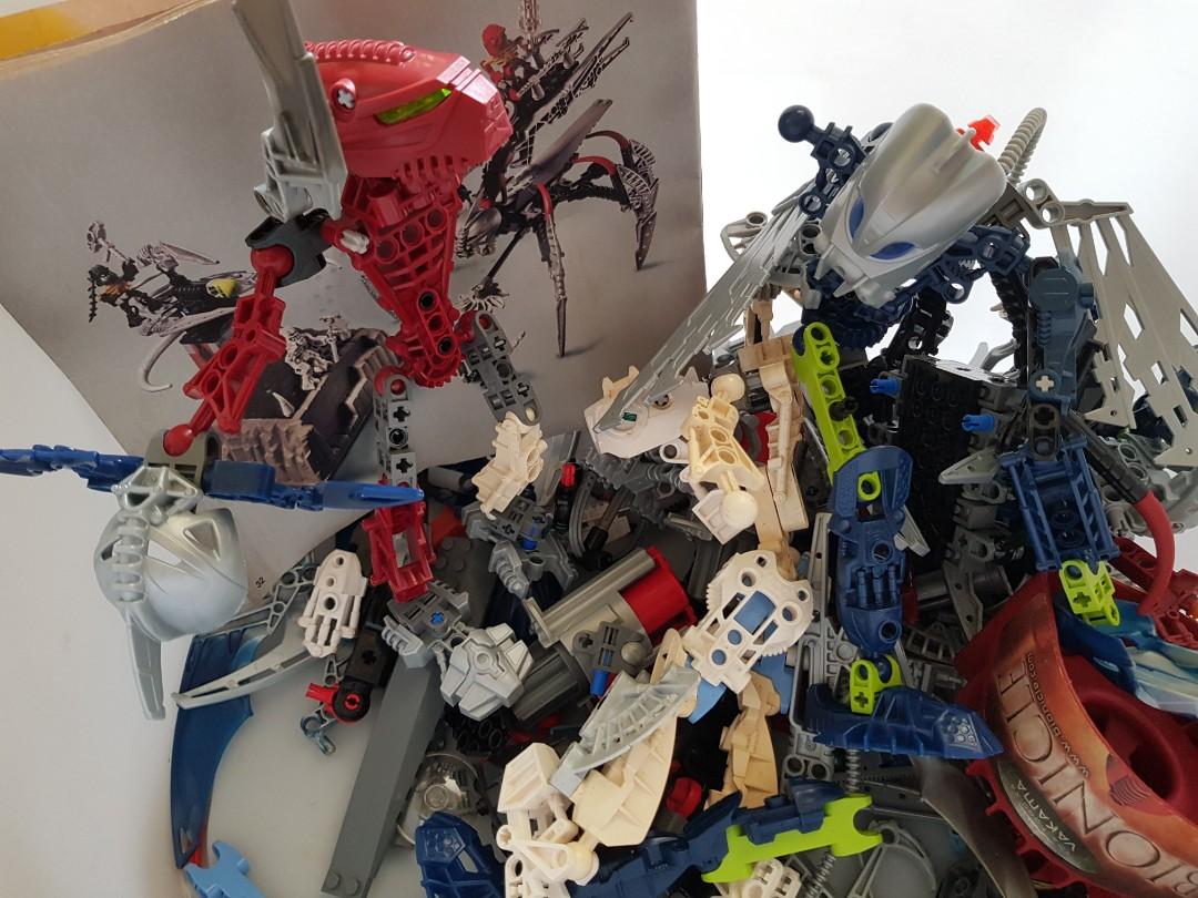 Lego Bionicle - box of bionicles, Hobbies & Toys, Toys & Games on Carousell