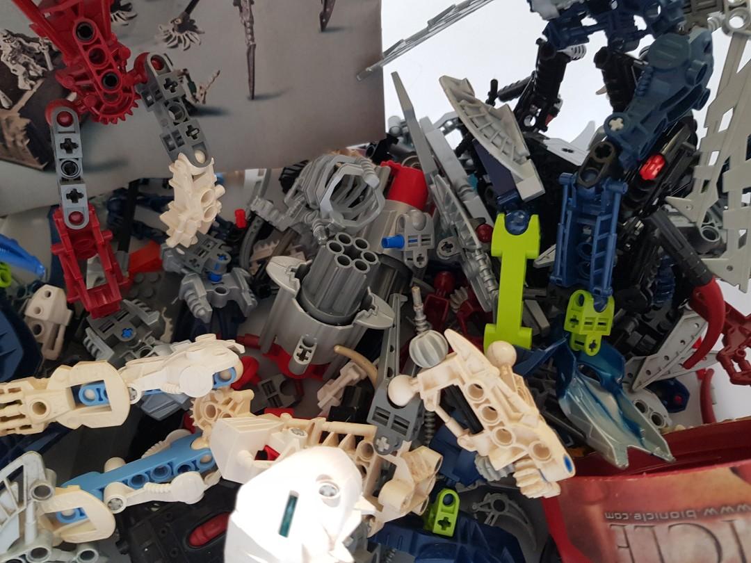 Lego Bionicle - box of bionicles, Hobbies & Toys, Toys & Games on Carousell