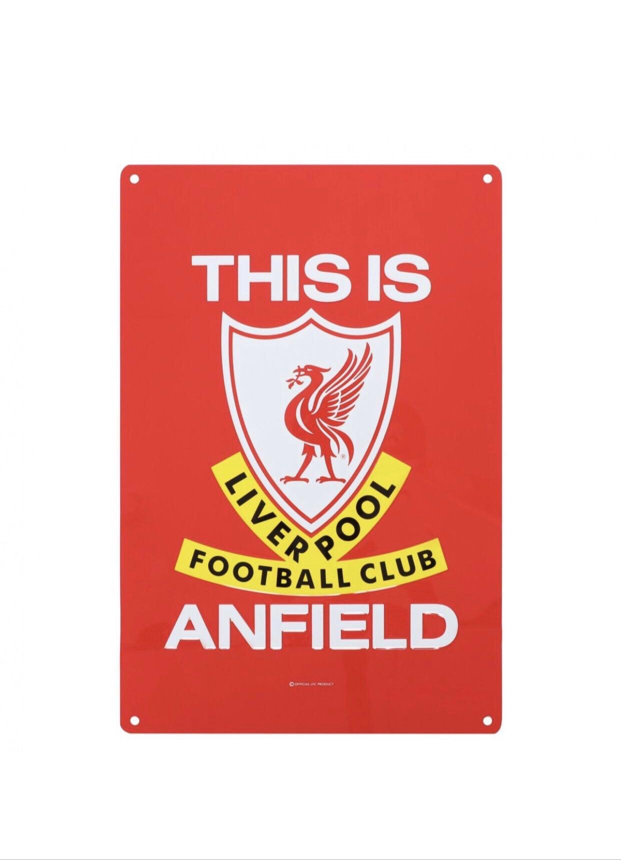 LFC This Is Anfield Metal Sign, Everything Else on Carousell