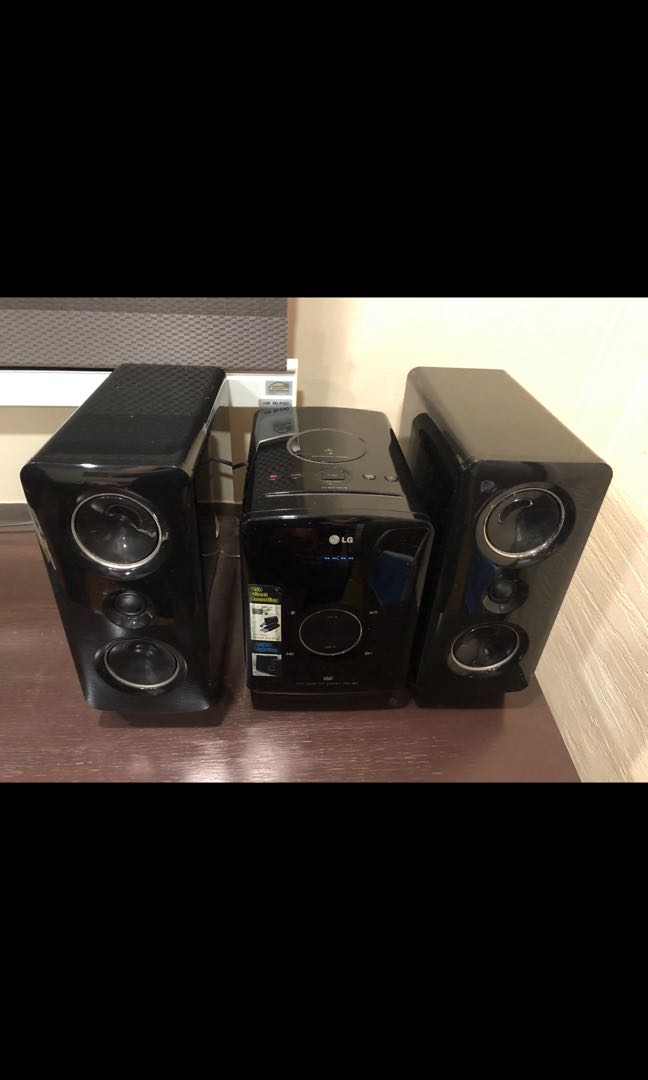 LG Micro Hi Fi DVD System, TV & Home Appliances, TV & Entertainment ...
