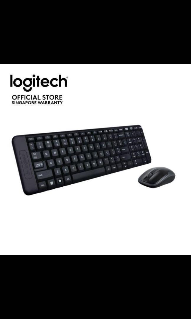 Logitech MK215 Wireless Keyboard and Mouse Combo, Computers & Tech, Parts & Accessories, Mouse ...