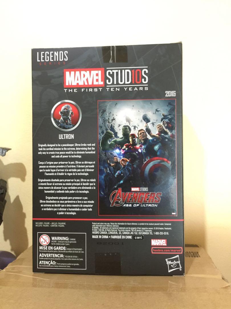 Marvel Legends Ultron MCU 10th anniversary MISB, Hobbies & Toys, Toys ...