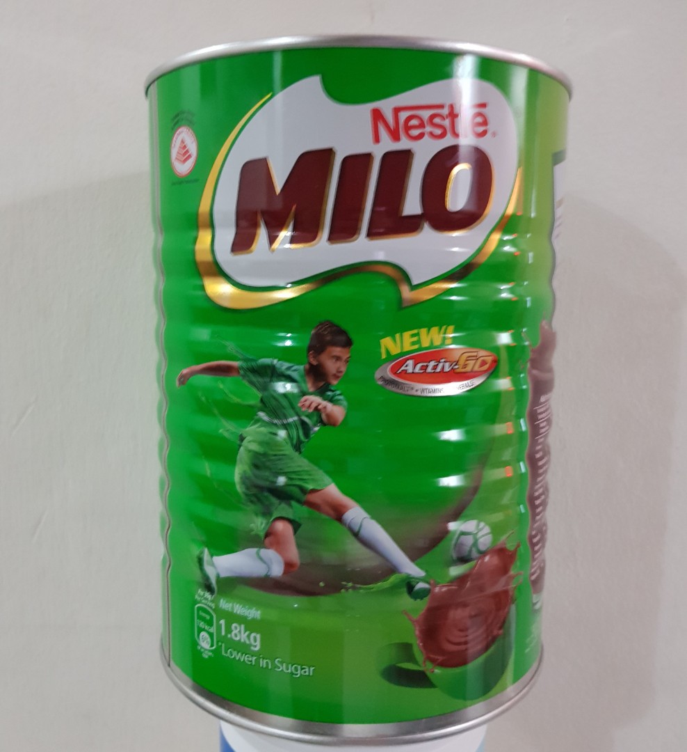 Milo Powder 1.8kg Tin, Food & Drinks, Packaged & Instant Food on Carousell